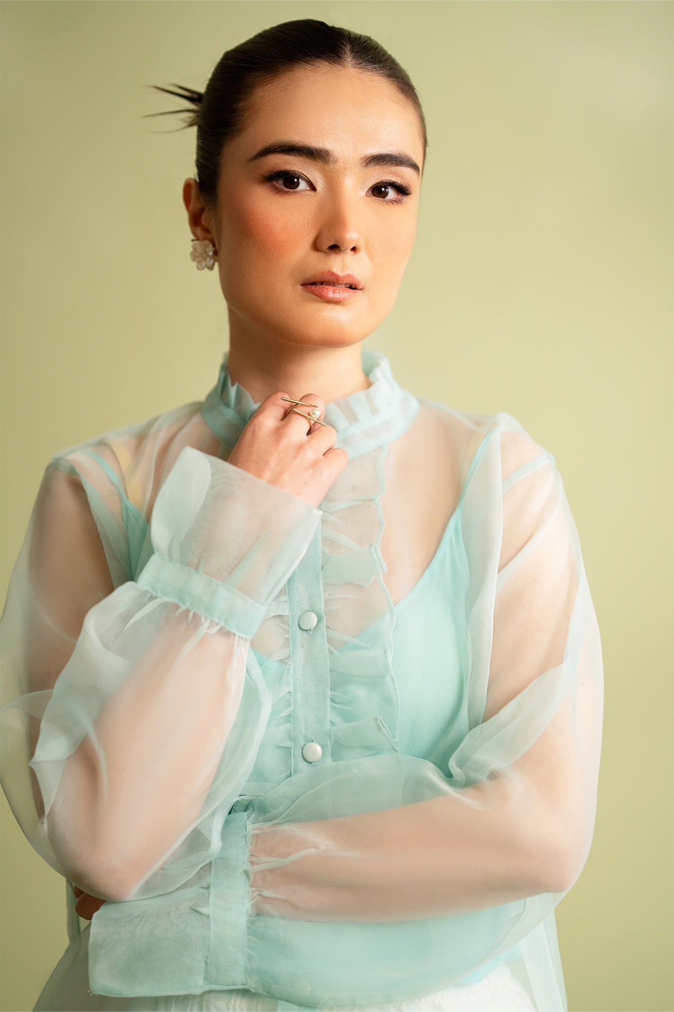 Solene - Top with inner – Odes & Pearls